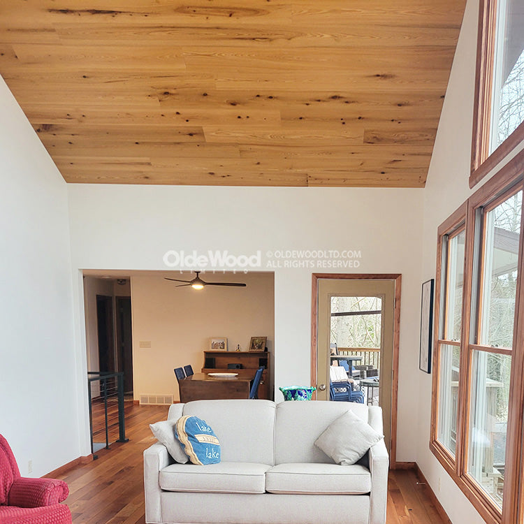 Antique Reclaimed Cypress 8" Specified Width - Oil Prefinish, AngelFib ...